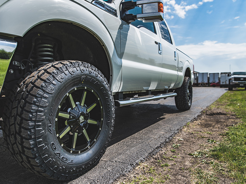 2013 Ford F-250 Super Duty - 18x9 Mayhem Wheels 35x12.5R18 Toyo Tires 3 ...