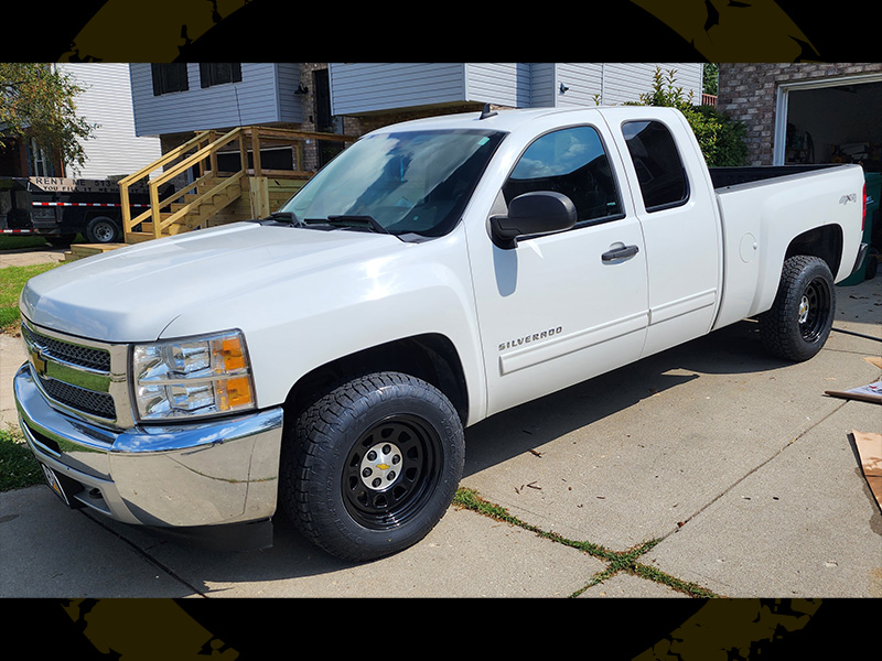 2013 Chevrolet Silverado 1500 - 17x9 Vision Wheels 245/70R17 Toyo Tires
