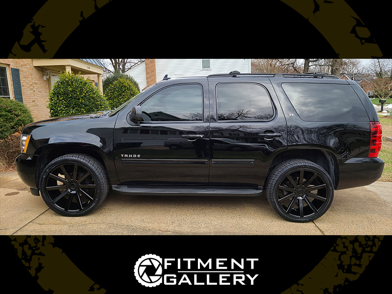 2013 Chevrolet Tahoe - 24x10 Dub Wheels 305/35R24 Nexen Tires