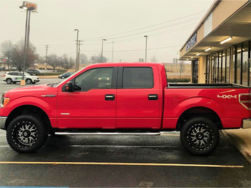 2013 Ford F-150 - 20x10 TIS Wheels 33x12.5R20 Atturo Tires Rough Country