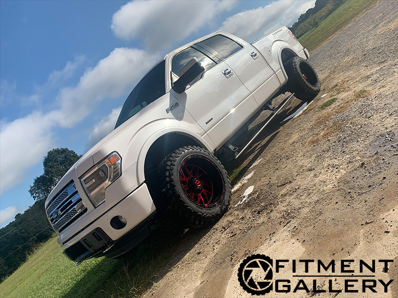 2013 Ford F-150 - 20x12 TIS Offroad Wheels LT33x12.50R20 Atturo Tires