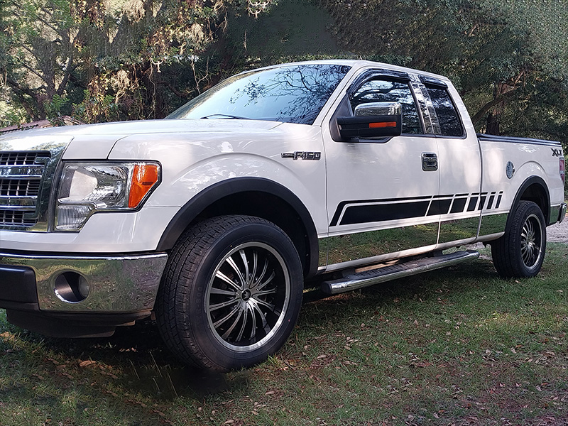 2013 Ford F-150 - 20x9 Mazzi Wheels 275/55R20 Advanta Tires