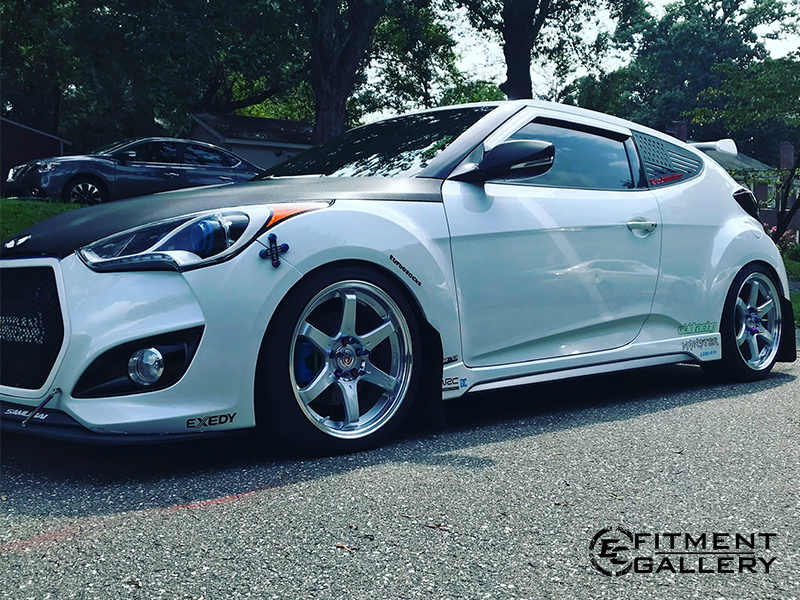 2013 Hyundai Veloster - 18x8.5 JNC Wheels 225/45R18 Federal Tires set ...