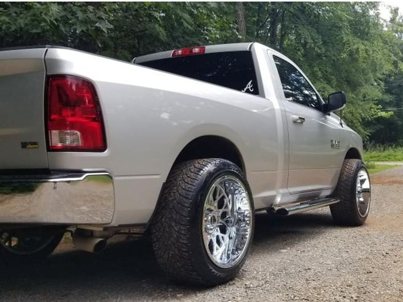 2013 Ram 1500 - 22x12 Vision Offroad Wheels 33x12.5R22 Atturo Tires 2 ...