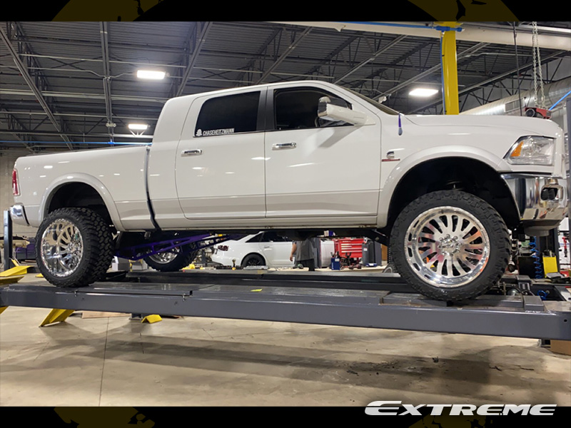 2013 Ram 2500 - 24x14 American Force Wheels LT375/40R24 Nitto Tires