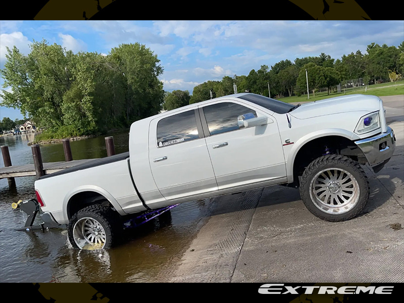 2013 Ram 2500 - 24x14 American Force Wheels LT375/40R24 Nitto Tires