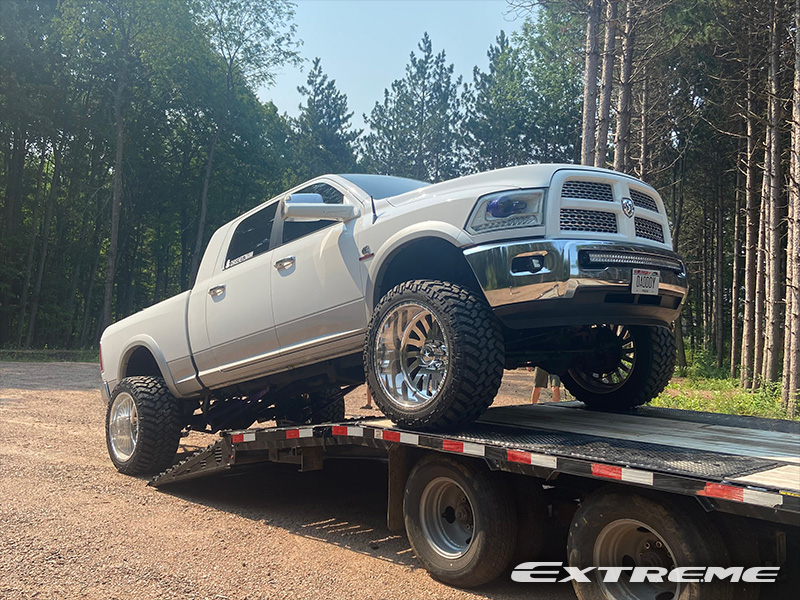 2013 Ram 2500 - 24x14 American Force Wheels LT375/40R24 Nitto Tires