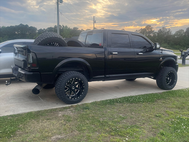 2013 Ram 2500 - 20x12 TIS Offroad Wheels 305/55R20 Nitto Tires