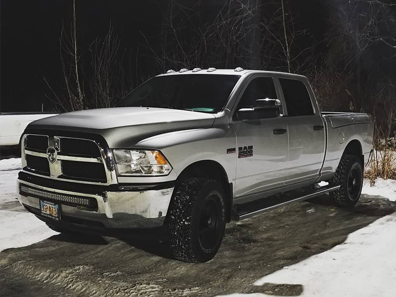 2013 Ram 2500 - 17x9 American Racing Wheels 285/75R17 Cooper Tires