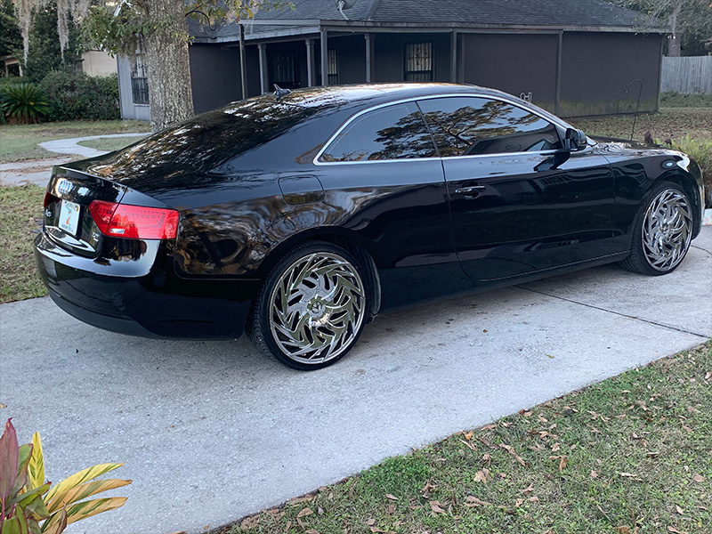 2014 Audi A5 - 20x8.5 Azara Wheels 225/30ZR20 Advanta Tires