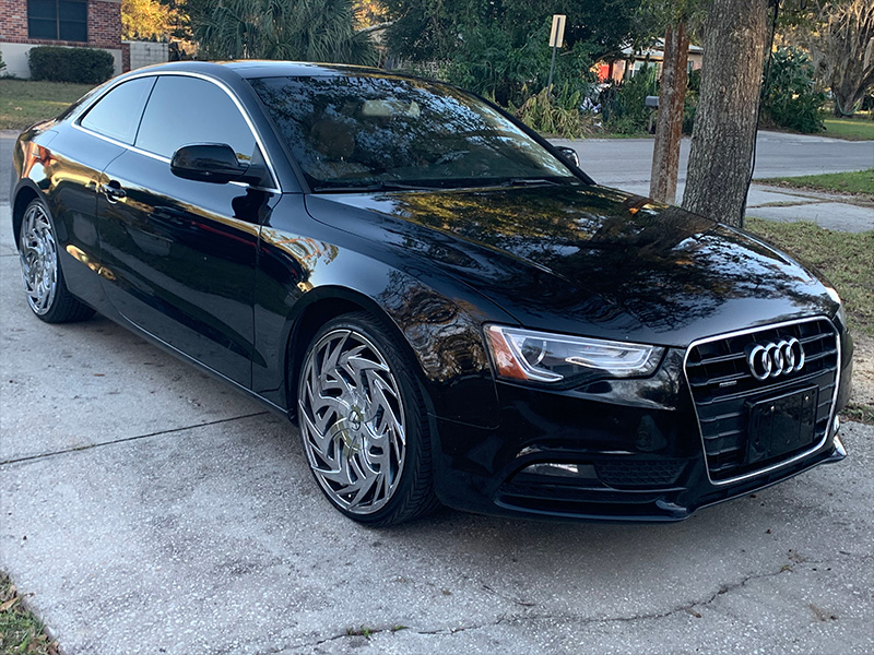 2014 Audi A5 - 20x8.5 Azara Wheels 225/30ZR20 Advanta Tires