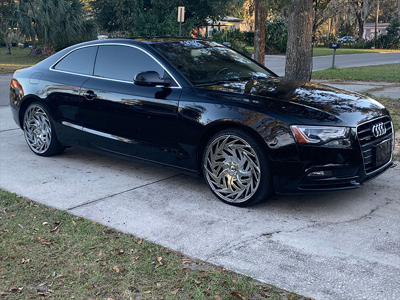2014 Audi A5 - 20x8.5 Azara Wheels 225/30ZR20 Advanta Tires