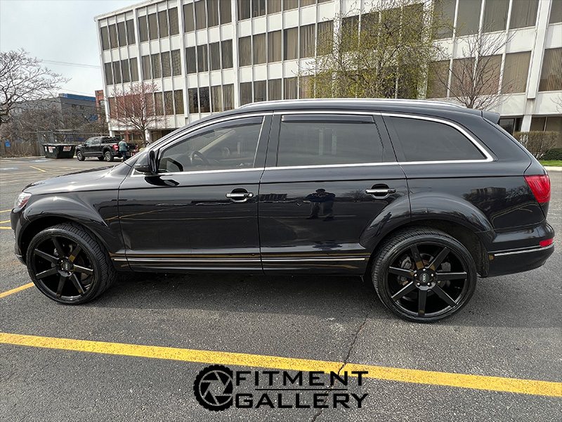Black Wheels On Audi Q7