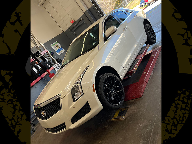 2014 Cadillac ATS - 18x8 Kalon Alloys Wheels 225/40R18 Yokohama Tires