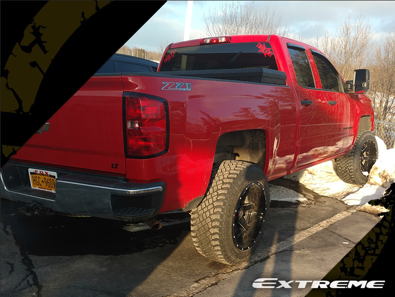 2014 Chevrolet Silverado 1500 - 20x12 Ballistic Wheels 33x12.5R20 ...