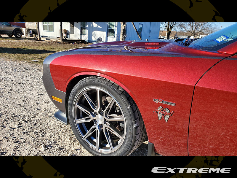 2014 Dodge Challenger - 20x10.5 Niche Wheels 295/40R20 Nitto Tires