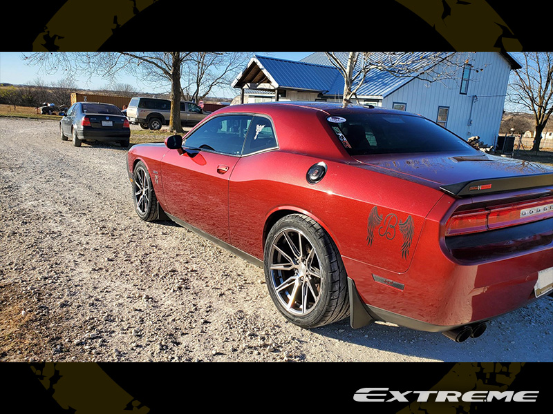 2014 Dodge Challenger - 20x10.5 Niche Wheels 295/40R20 Nitto Tires