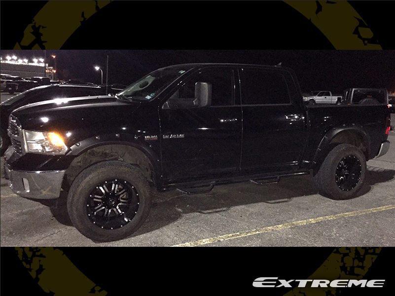 2014 Ram 1500 - 20x12 TIS Wheels 325/60R20 Toyo Tires