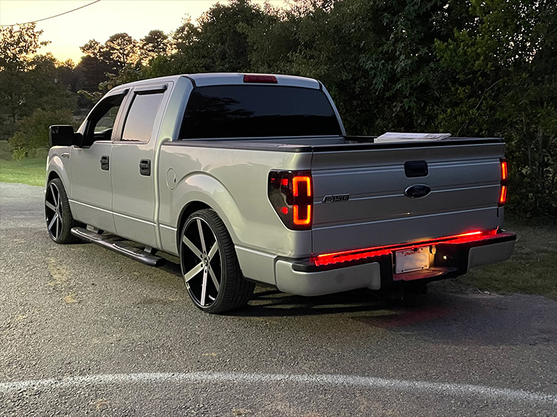 2014 Ford F-150 - 24x9.5 Ravetti Wheels 275/25ZR24 Advanta Tires