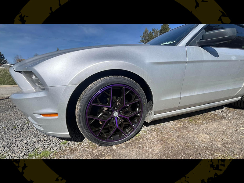 2014 Ford Mustang - 20x8.5 Shift Wheels 255/35ZR20 Ironman Tires