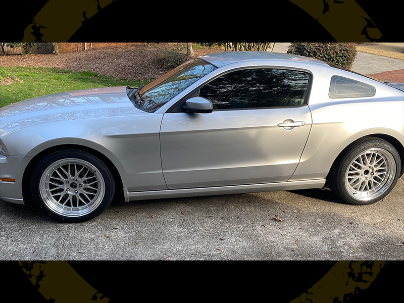 2014 Ford Mustang - 19x9.5 Vors Wheels 255/40R19 Falken Tires