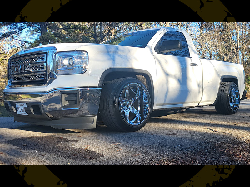 2014 GMC Sierra 1500 - 20x12 Hostile Wheels 295/35ZR20 Lexani Tires