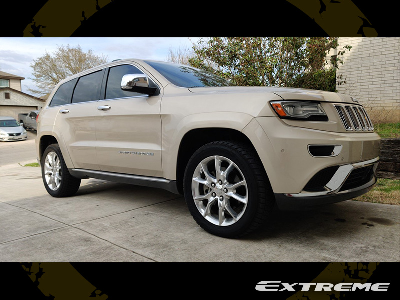 2014 Jeep Grand Cherokee - 22x9.5 Strada Wheels 285/40R22 Lexani Tires