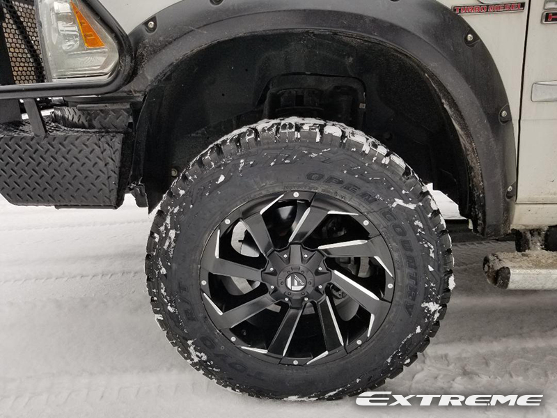 2014 Ram 2500 - 20x9 Fuel Offroad Wheels 35x12.5R20 Toyo Tires Rough ...