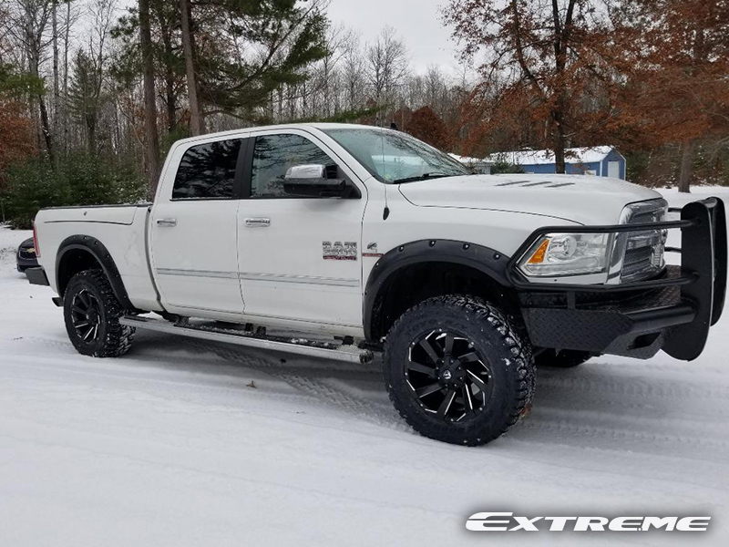 2014 Ram 2500 - 20x9 Fuel Offroad Wheels 35x12.5R20 Toyo Tires Rough ...