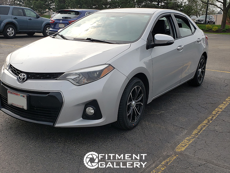 2014 Toyota Corolla - 16x7 RTX Wheels 205/55R16 Hankook Tires