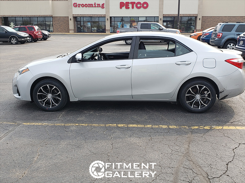 2014 Toyota Corolla - 16x7 RTX Wheels 205/55R16 Hankook Tires