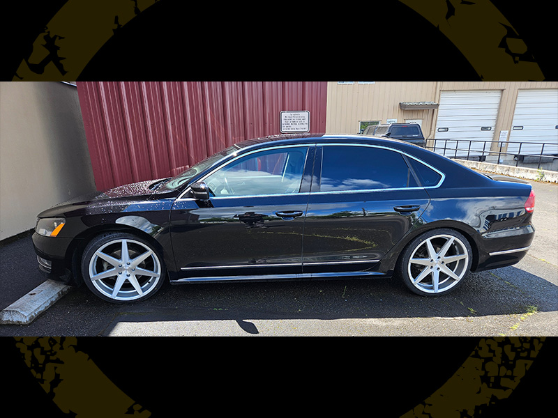2014 Volkswagen Passat - 20x8.5 Ravetti Wheels 225/35ZR20 Advanta Tires