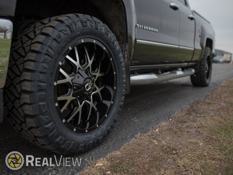 2015 Chevrolet Silverado 1500 - 20x9 Dropstars Wheels 285/55R20 Nitto Tires