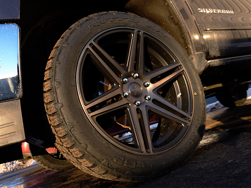 2015 Chevrolet Silverado 1500 - 22x9.5 Dub Wheels 285/45R22 Nitto Tires ...