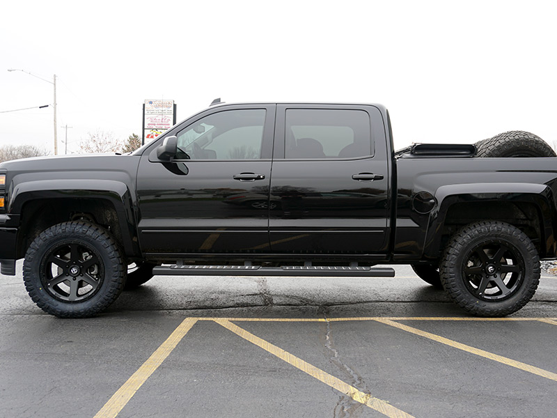 2015 Chevrolet Silverado 1500 - 20x9 Fuel Offroad Wheels 295/60R20 ...