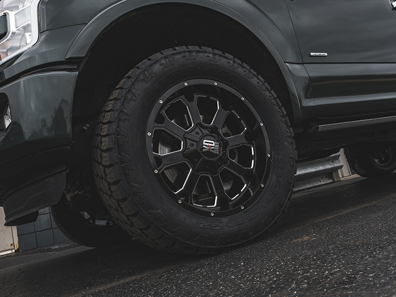 2015 Ford F-150 - 20x9 XD Series Wheels 305/55R20 Nitto Tires Rough ...