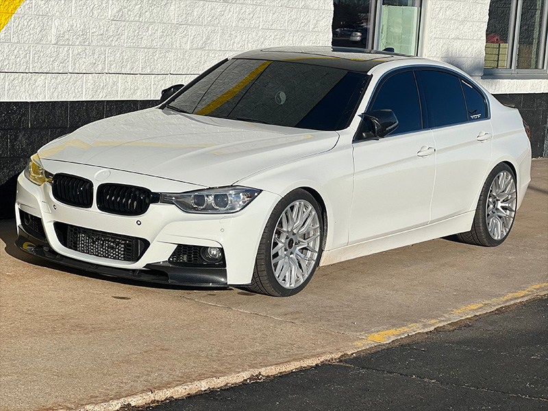 2015 BMW 335i - Staggered Momo Wheels 225/40R18 Continental Tires