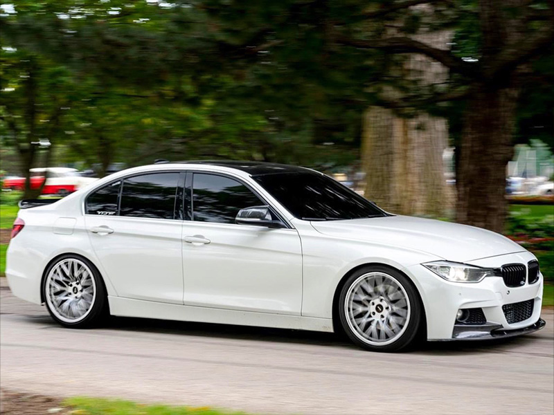 2015 BMW 335i - Staggered Momo Wheels 225/40R18 Continental Tires