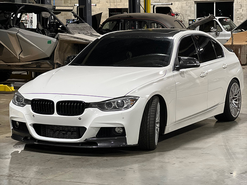 2015 BMW 335i - Staggered Momo Wheels 225/40R18 Continental Tires