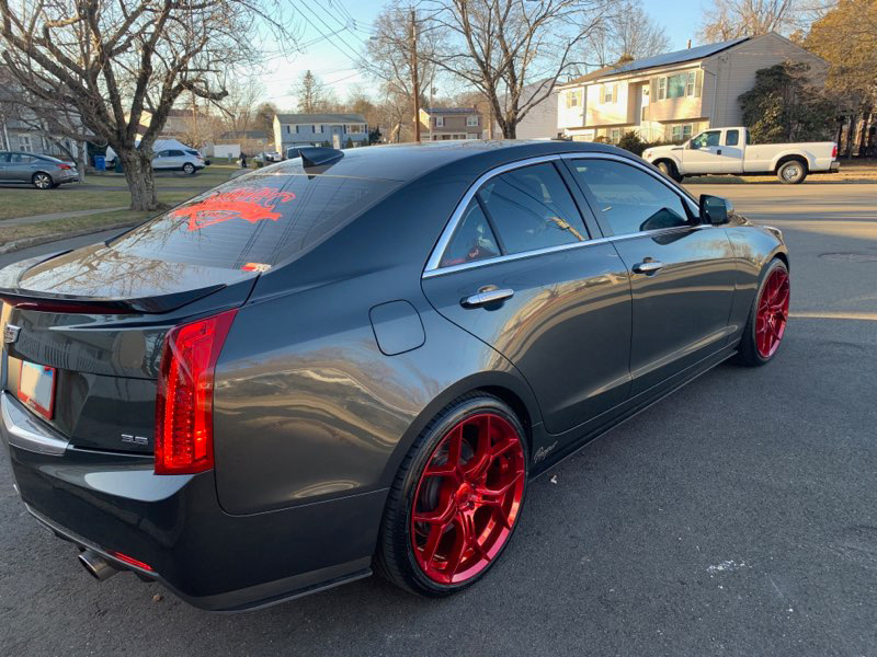 cadillac ats on 20s