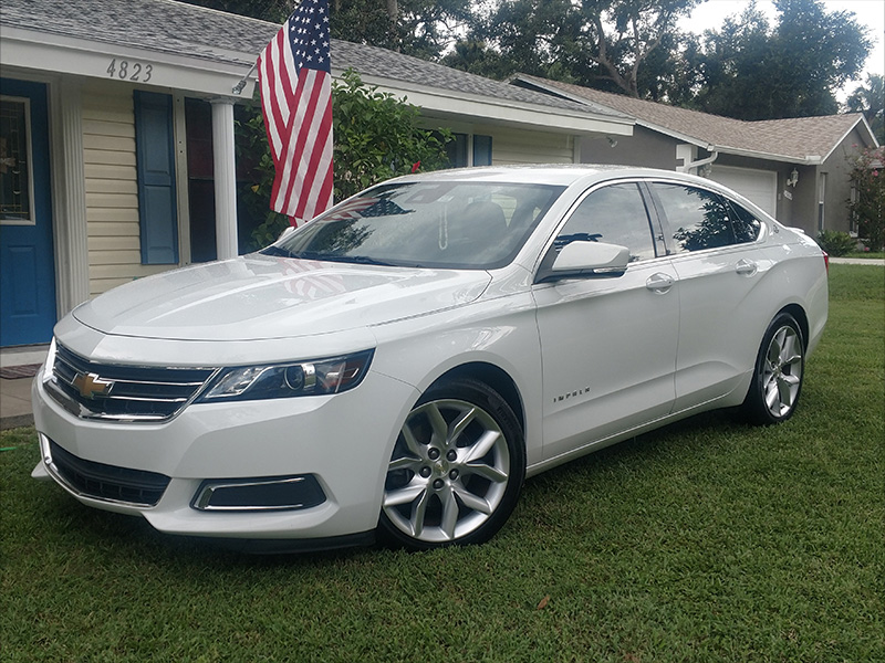2015 Chevrolet Impala - 18x8 RTX Wheels 235/50ZR18 Lexani Tires