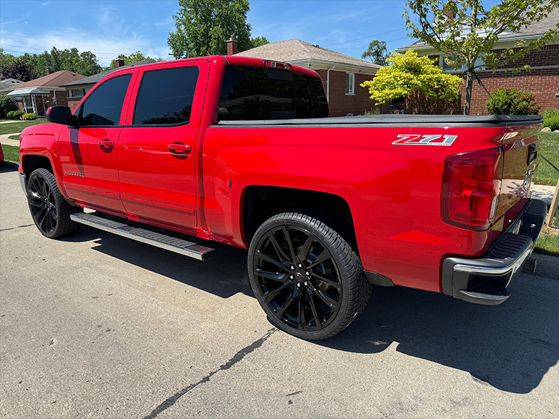 2015 Chevrolet Silverado 1500 - 26x10 Replica Wheel Wheels 305/30R26 ...