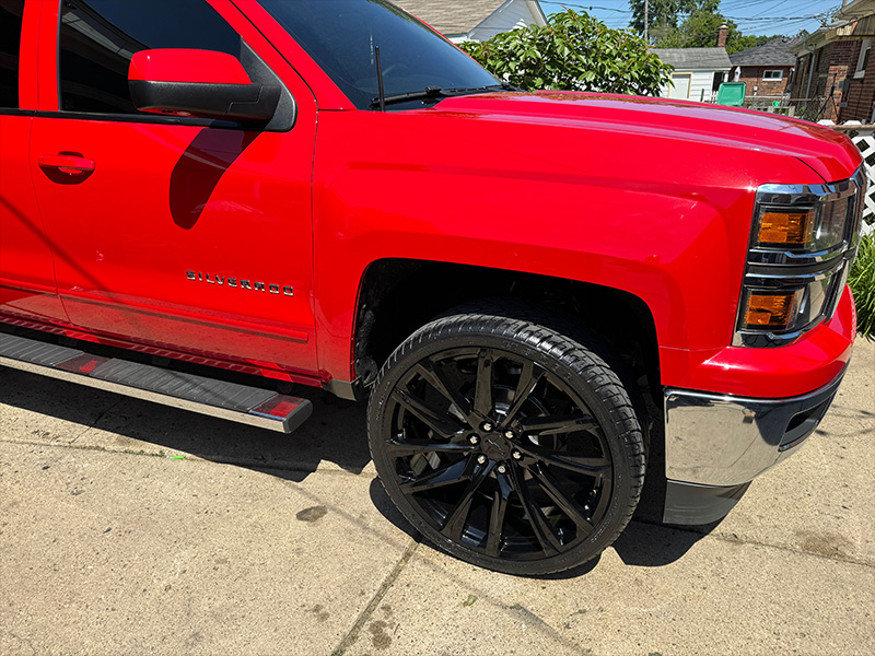 2015 Chevrolet Silverado 1500 - 26x10 Replica Wheel Wheels 305/30R26 ...