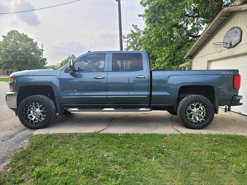 2015 Chevrolet Silverado 2500 HD - 20x10 Fuel Offroad Wheels LT305 ...