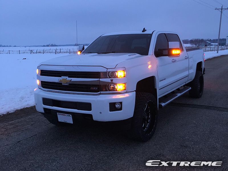 2015 Chevrolet Silverado 2500 HD - 22x10 Fuel Offroad Wheels LT33x12 ...