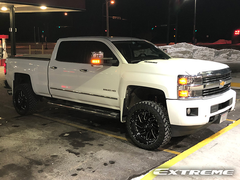 2015 Chevrolet Silverado 2500 HD - 22x10 Fuel Offroad Wheels LT33x12 ...