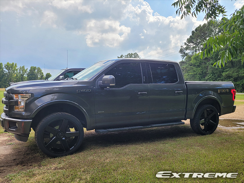 2015 Ford F-150 - 24x10 Dub Wheels 305/35R24 Toyo Tires