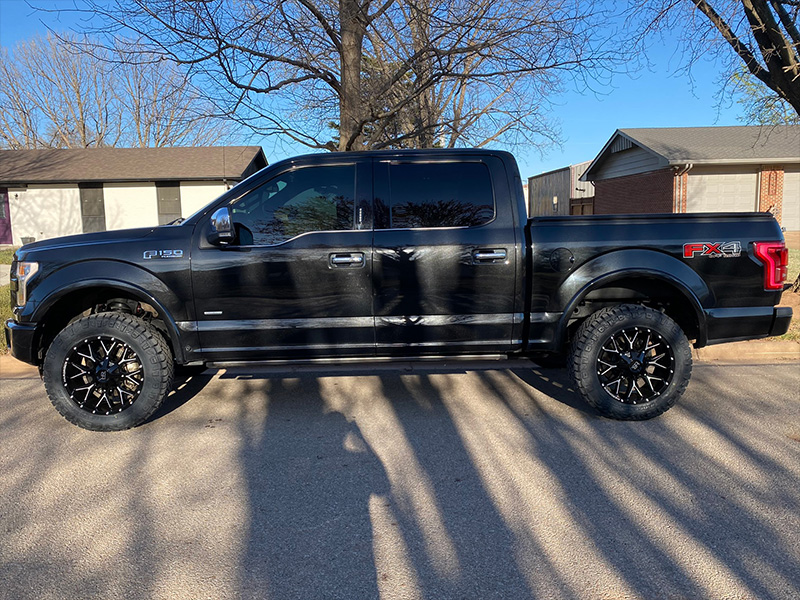 2015 Ford F-150 - 20x9 Hardrock Wheels LT275/60R20 Nitto Tires