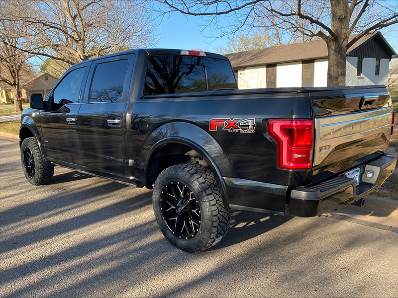 2015 Ford F-150 - 20x9 Hardrock Wheels LT275/60R20 Nitto Tires
