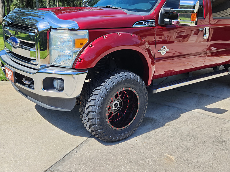 2015 Ford F-350 Super Duty - 20x12 XD Series Wheels 37x13.50R20 Toyo Tires
